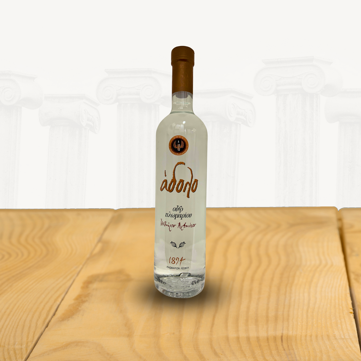 ΑRVANITOU ― Ouzo Plomariou Adolo, 700ml, 40% Vol – Anna Panteras Delifood