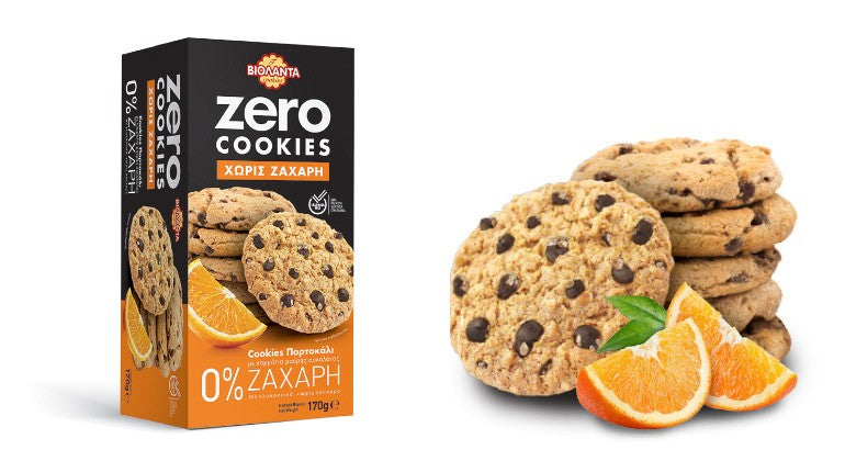 Violanta Zero Kekse ohne Zucker mit Orange 170g – Anna Panteras Delifood