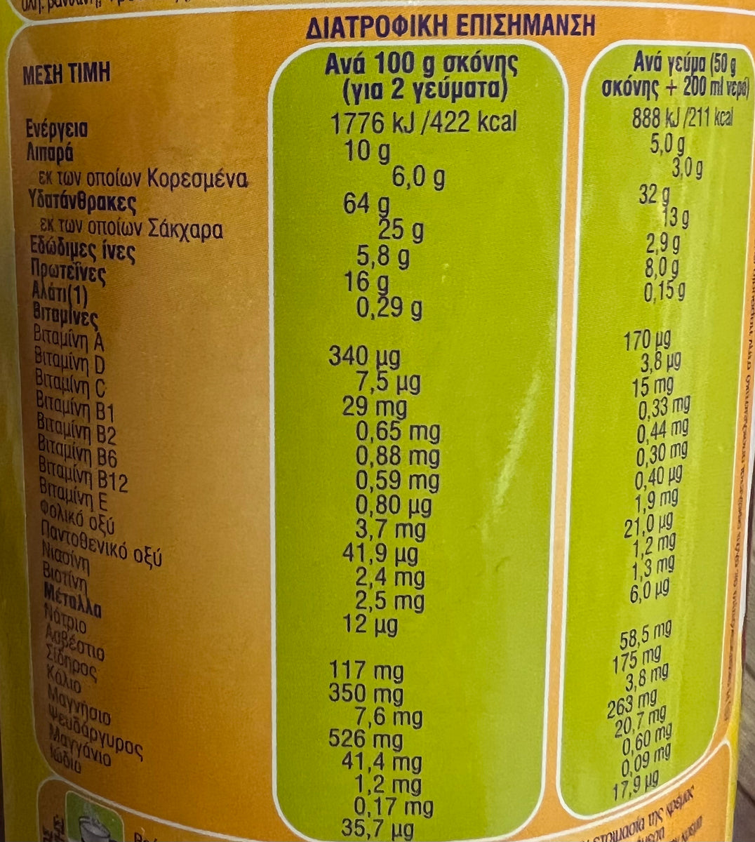 Farin Lacte Jiotis 6. Monat Babynahrung 300g – Anna Panteras Delifood